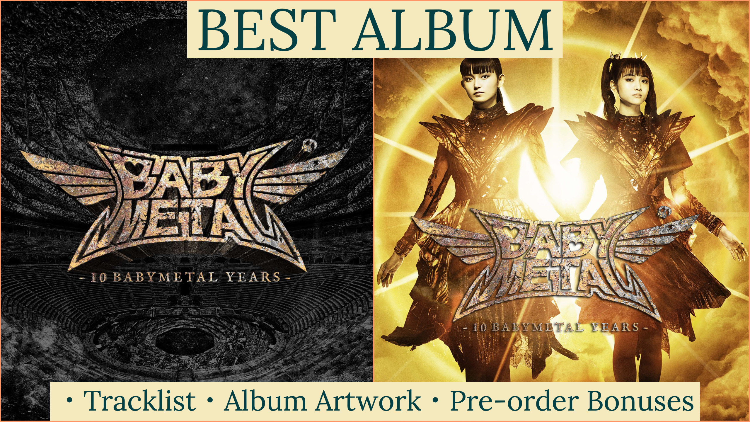 More “BEST ALBUM” Info Announced – Unofficial BABYMETAL News