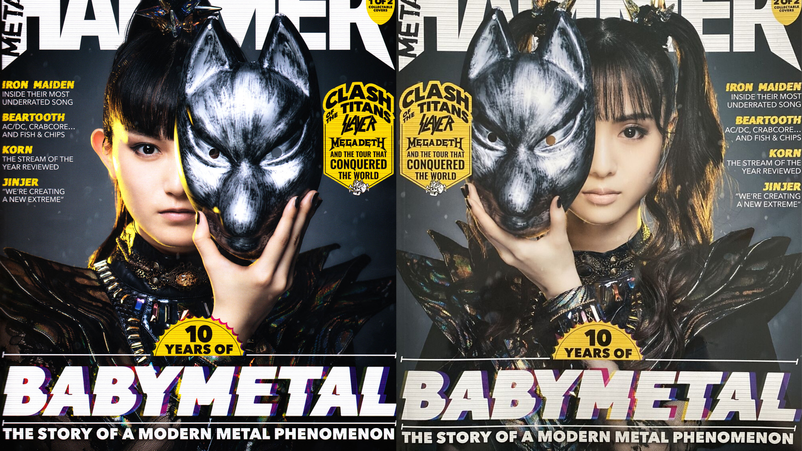 Metal Hammer (Issue 349) Features A BABYMETAL Double Cover – Unofficial ...